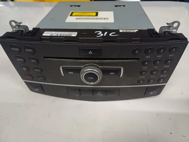 31C* MERCEDES W204 Autoradio Navigation Radio CD Player BE 9075 ...
