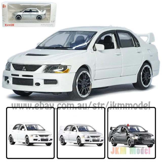 MITSUBISHI LANCER EVO IX Model Car 1:32 Diecast Vehicle Collection Kids ...