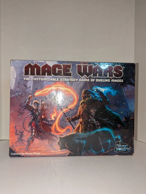 MAGE WARS ENTER the Arena Core Board Game card based Arcane Wonders New ...