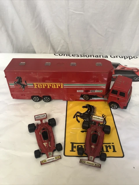 POLISTIL RJ BISARCA Con Auto Team Ferrari VINTAGE EUR 28,00 - PicClick IT