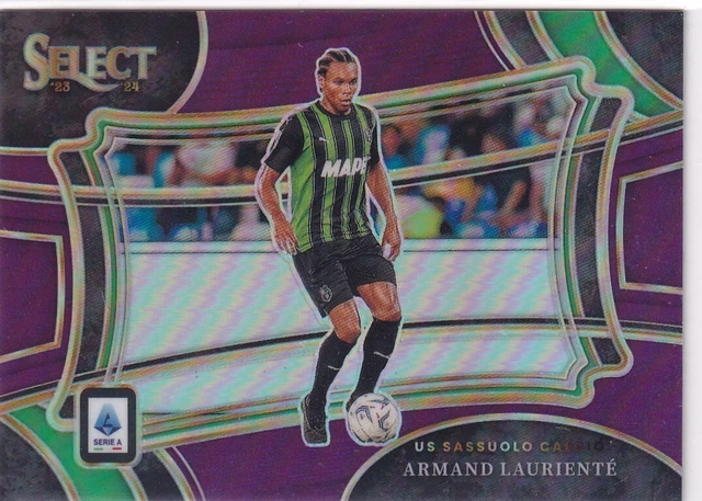 PANINI SELECT SÉRIE A 2023-24 N° 241 Armand Lauriente Purple Prizm 16/ ...