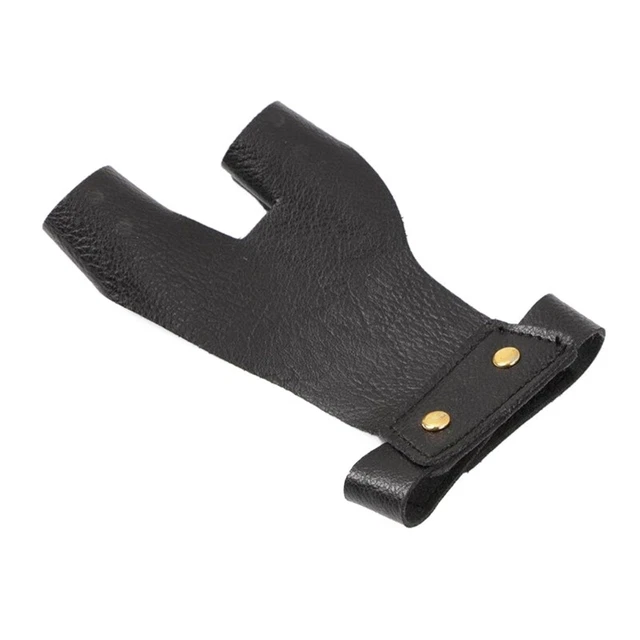 OUTDOOR 2 FINGERS Protective Gloves Archerys Finger Guard Hand Guard £4 ...