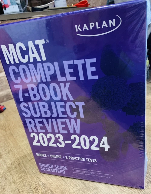 MCAT COMPLETE 7-BOOK Subject Review 2023-2024, Set Includes Boo ...