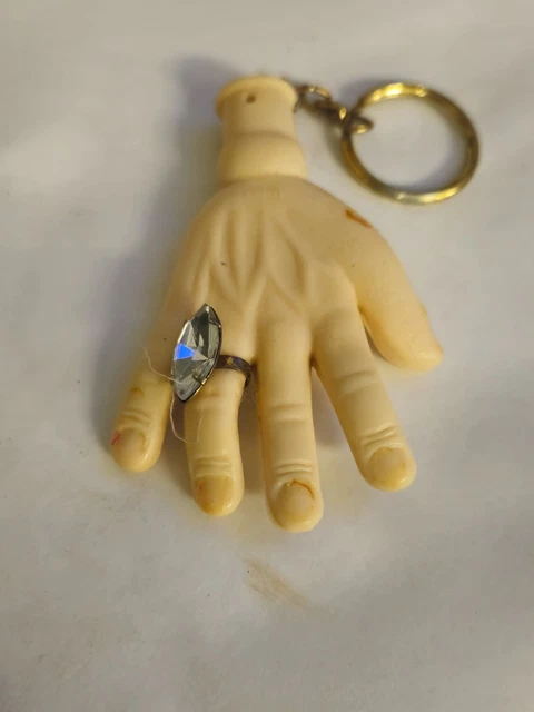 VINTAGE RUBBER HAND Keychain Bendable Made In Taiwan RARE £14.30 ...
