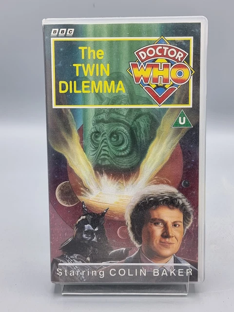 DOCTOR WHO [VHS] - The Twin Dilemma | Vintage collection | BBCV 4783 £5 ...