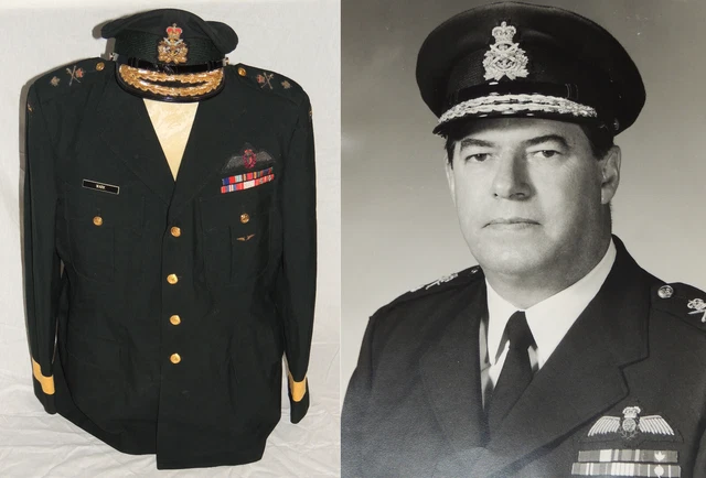 WW2 BURMA ROYAL Canadian Air Force RCAF Generals Uniform Documents ...