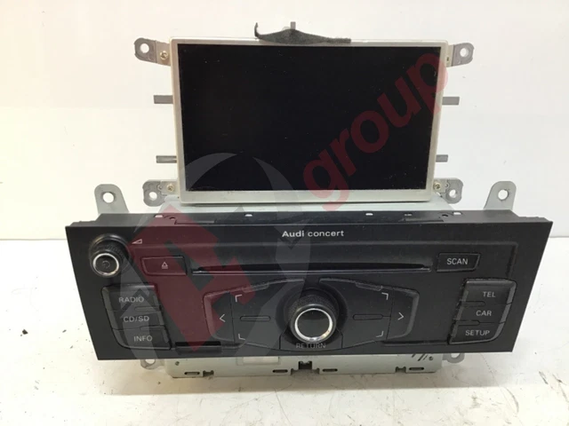 AUDI A4 MK4 Radio Stereo Cd Player Display 8T2035186B 2008-2012 ...