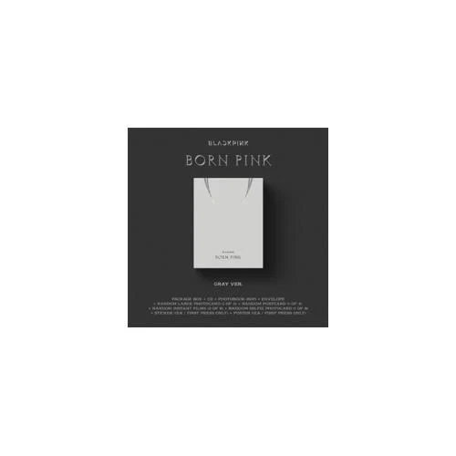 BLACKPINK: BORN PINK (Standard Cd Boxset - Version C/Gray) (Cd.) £57.49 ...