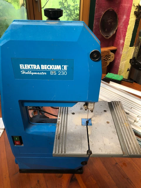 ELEKTRA BECKUM HOBBYMASTER BS 230 Bandsäge | 300 W | wenig genutzt ...