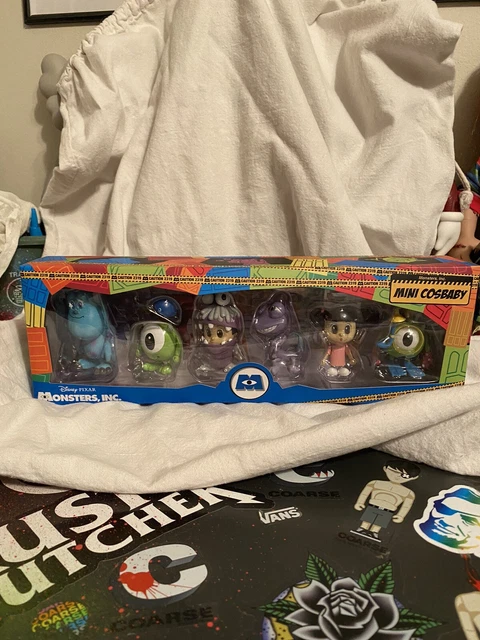 DISNEY PIXAR MONSTERS Inc Hot Toys Mini Cosbaby Box Set Of 6 Cosbabies ...