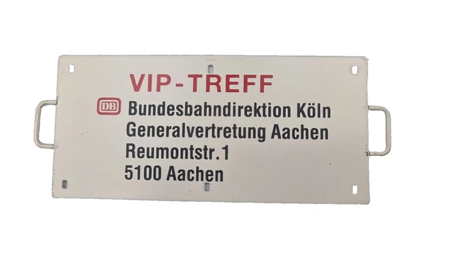 PANNEAUX / PLAQUE de locomotive / panneau mural / réunion VIP / chemin ...