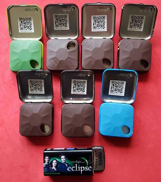 BLINK MINTS & Twilight Eclipse Mints - 8 Empty " Scarce" Tins 2011 ...
