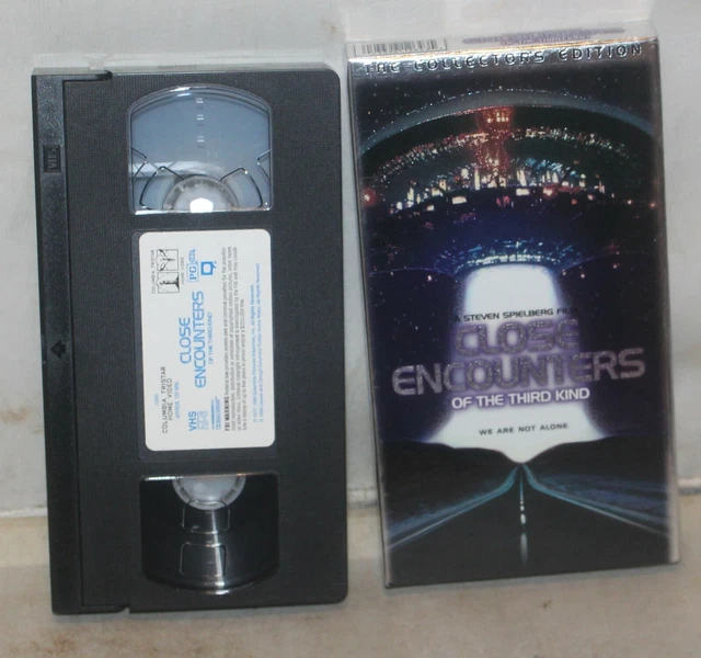 CLOSE ENCOUNTERS OF the Third Kind VHS Collector's Richard Dreyfuss ...