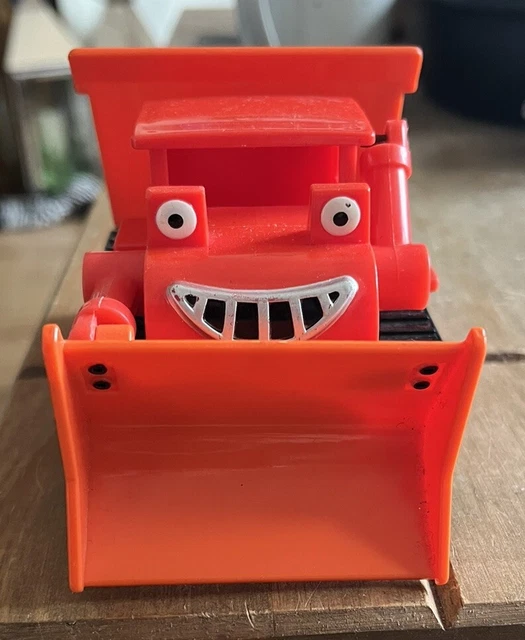 BOB THE BUILDER Muck Bulldozer Truck Toy Plastic Red Construction ...