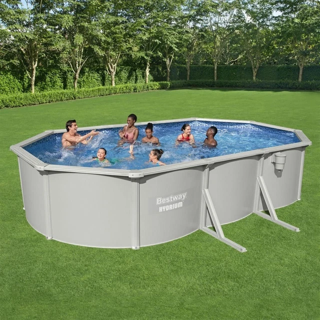 BESTWAY HYDRIUM FRAME-POOL Oval 610x360x120 cm EUR 1.470,60 - PicClick DE