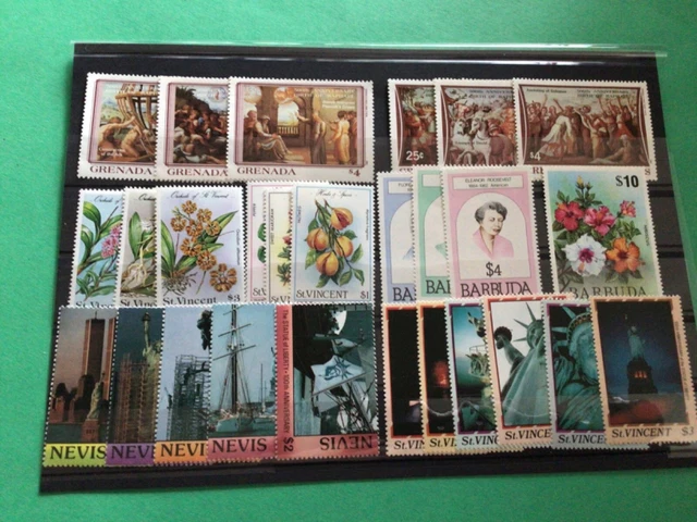 STAMP COLLECTING SUPER value mint never hinged stamps card A20516 £10. ...