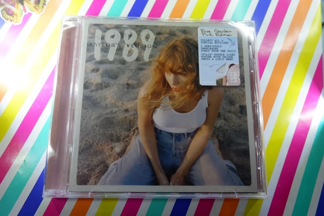 1989 TAYLOR'S VERSION Rose Garden Pink TAYLOR SWIFT New 27 Oct 2023 CD ...