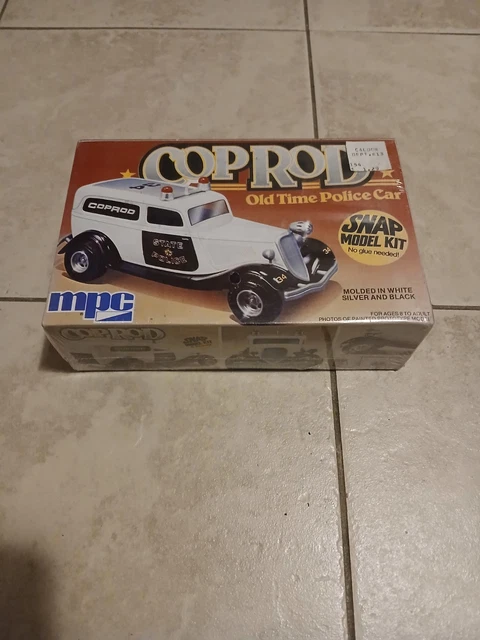 1981 FUN DIMENSIONS MPC Old Time State Police Car Hot Rod Sealed NOS ...