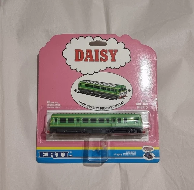 THOMAS & FRIENDS ERTL DIECAST DAISY TRAIN NEW & SEALED 1993 RARE CLOUD ...