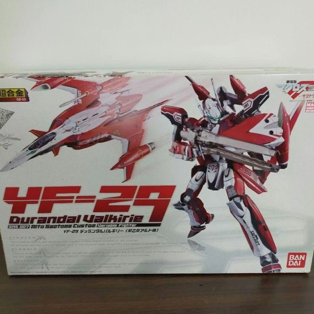 BANDAI DX CHOGOKIN Macross YF-29 Durandal Valkyrie Saotome Alto Figure ...