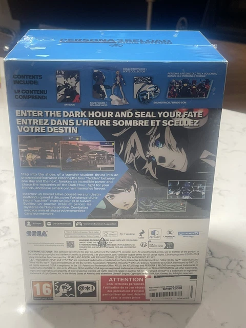 PERSONA 3 RELOAD Aigis Collectors Edition für PS5 PlayStation 5 Neu & Sealed EUR 239,95 ...