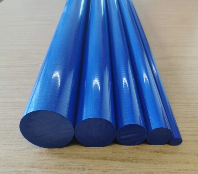 POM RUNDSTAB BLAU Stab D 12 - D 110mm L wählbar ab 20 mm Ronde POMC ...