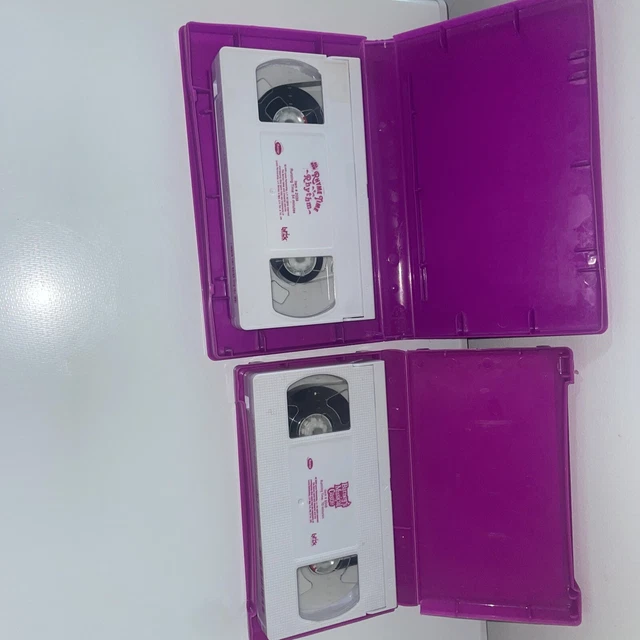 BARNEY & FRIENDS VHS Lot Barneys Musical Castle, Rhyme Time Rhythm ...