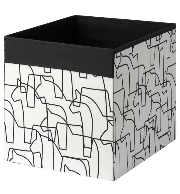 IKEA DRONA STORAGE Box for Kallax Shelving Unit Organizer, White ...