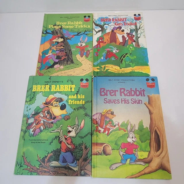 BRER RABBIT DISNEY Books Brer Rabbit And His Friends & More $29.45 ...