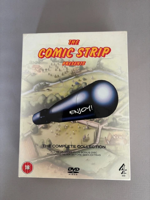 THE COMIC STRIP: The Complete Collection 9-Disc DVD Boxset Used Very ...