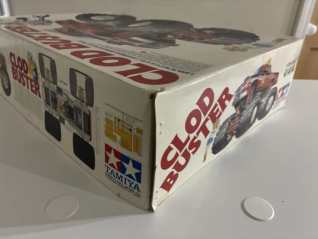 TAMIYA CLODBUSTER EMPTY Box £68.30 - PicClick UK