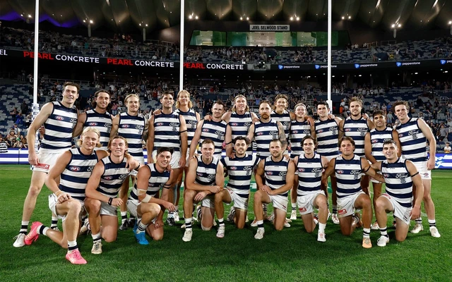 2024 Geelong Cats Afl Football Team Player Poster Big 420mm Bargain 9