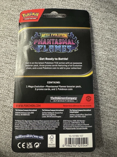 POKÉMON MEGA EVOLUTION Phantasmal Flames 1-Pack Blister – Hydrapple ...