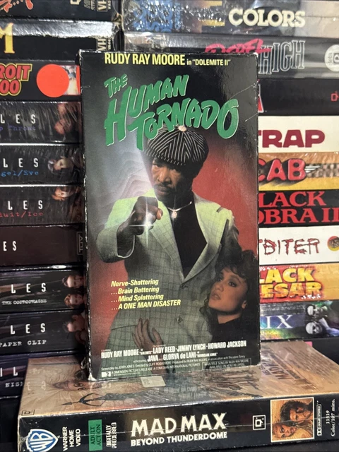 THE HUMAN TORNADO (1976) VHS Xenon Entertainment Rudy Ray Moore ...