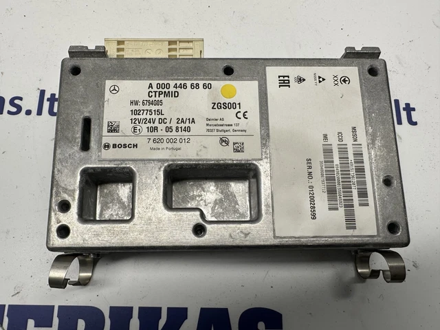 MERCEDES BENZ ACTROS MP4 electronic module, control unit A0004466860 £ ...