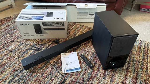 SONY SOUND BAR HT-CT290, 300W Wireless Subwoofer, Bluetooth, Boxed ...