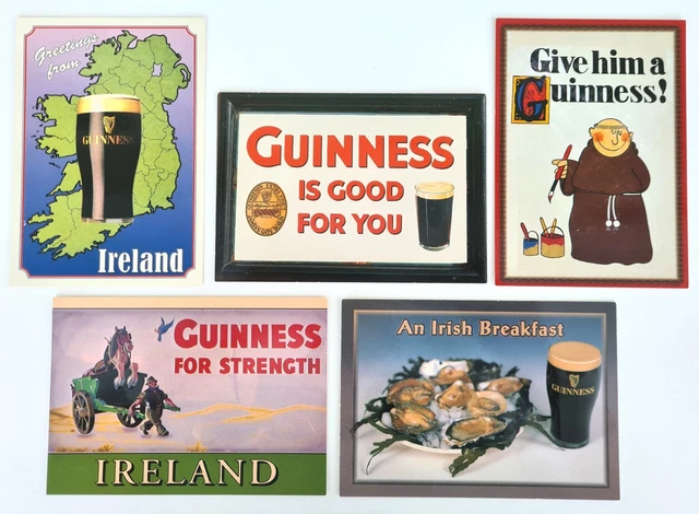 GUINNESS POSTCARD COLLECTION of 6, John Hinde, #27 £10.73 - PicClick UK