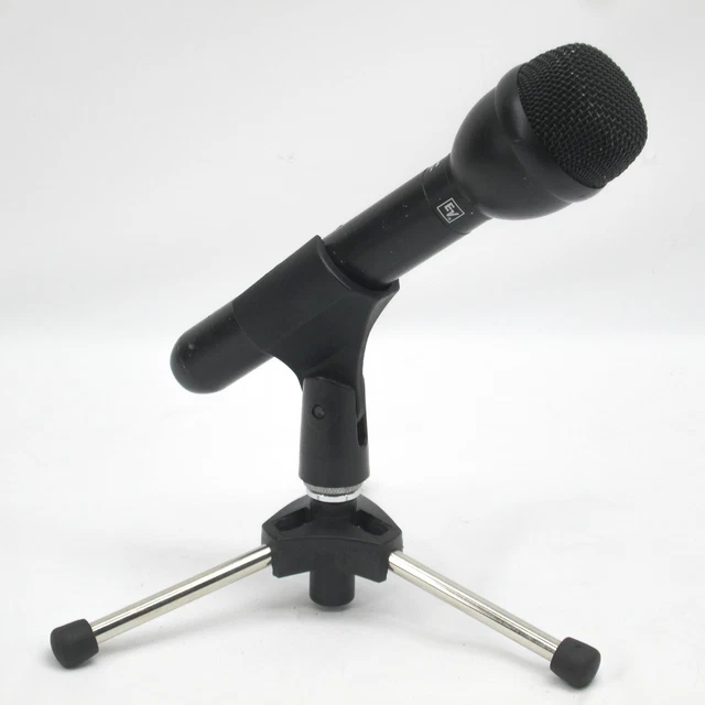EV ELECTRO VOICE RE50B Handheld Dynamic Omnidirectional Mic + Table ...
