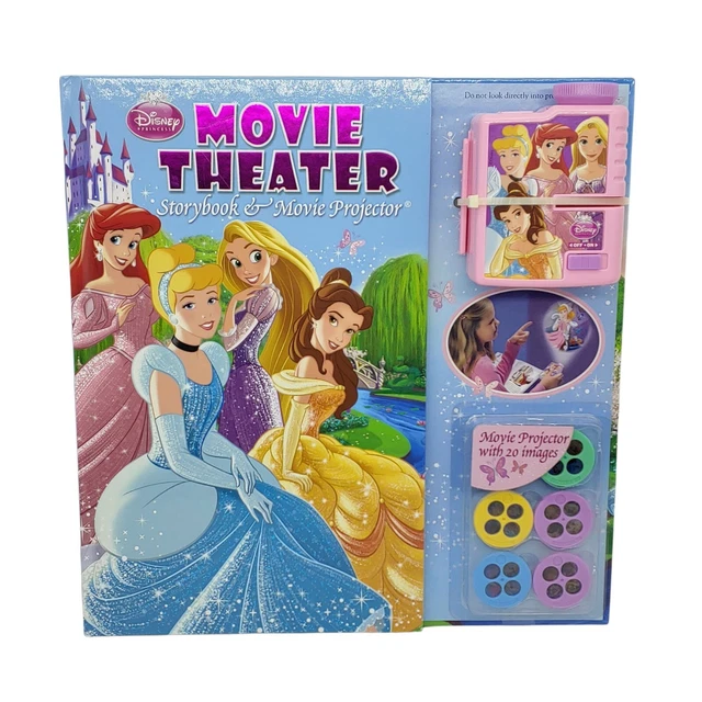 DISNEY PRINCESS MOVIE Theater: Storybook & Movie Projector BRAND NEW £ ...