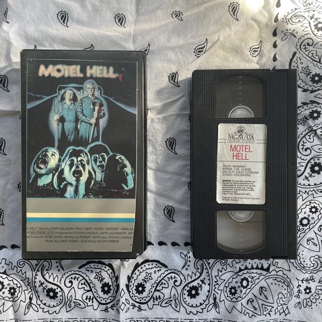 MOTEL HELL VHS Horror MGM HTF RARE VARIANT RENTAL TESTED! £27.60 ...