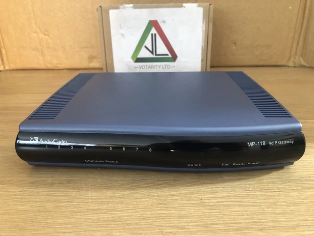 AUDIOCODES MP-118 VOIP Gateway Audiocodes Medien/IP Gateway System MP118 - inkl. MwSt. EUR 65,78 ...