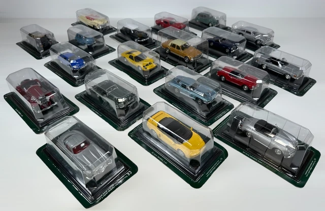 DEL PRADO ULTIMATE Car Collection Die Cast - 1:43 Scale - 20 Cars To ...