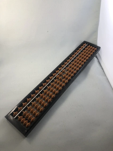 VINTAGE JAPANESE ABACUS 23 ROWS RARE! Official For Takashima Soroban ...