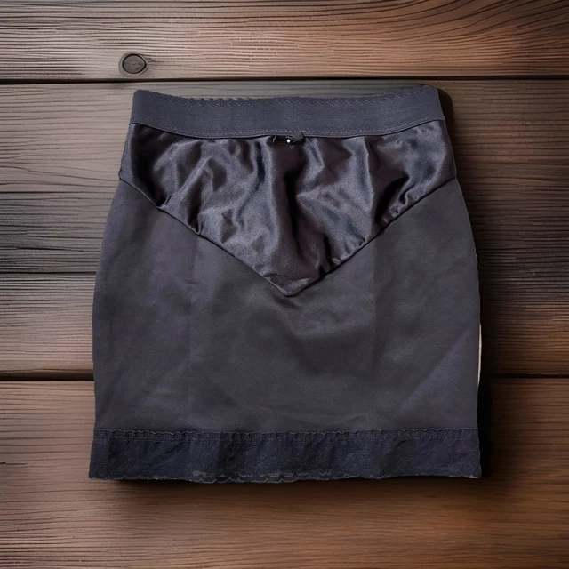 BLACK AUBERGINE TOO by Carol Green Skirt Shapewear Lacey Slimming ...