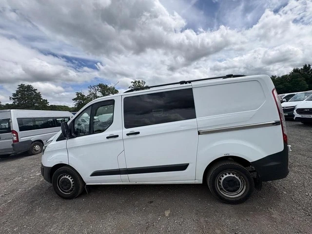 66 PLATE FORD Transit Custom 310 Euro 6 Ex Police 4 Seater Crew Cab No ...