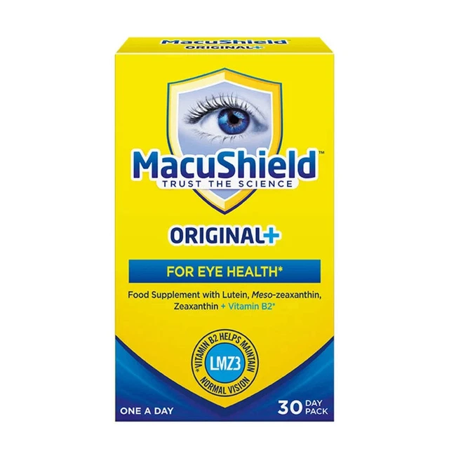 MACUSHIELD ORIGINAL+ 30 Capsules Eye Health Supplement £21.63 - PicClick UK