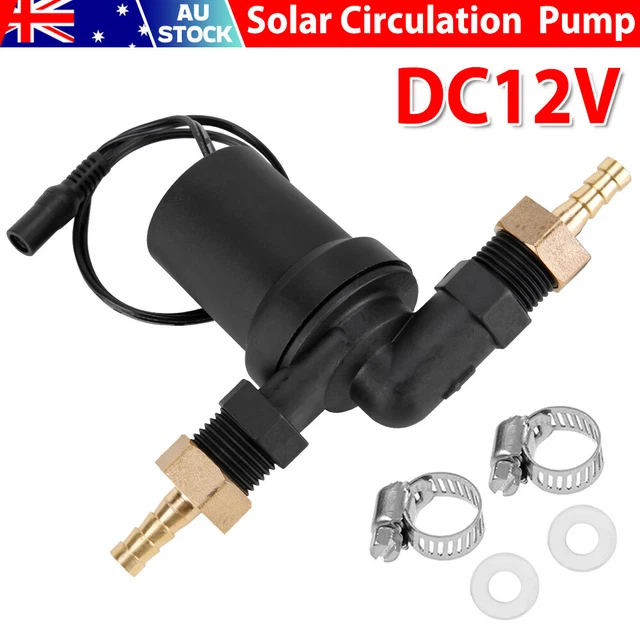 12W 12V DC Solar Hot Water Circulation System Pump Brushless Motor ...