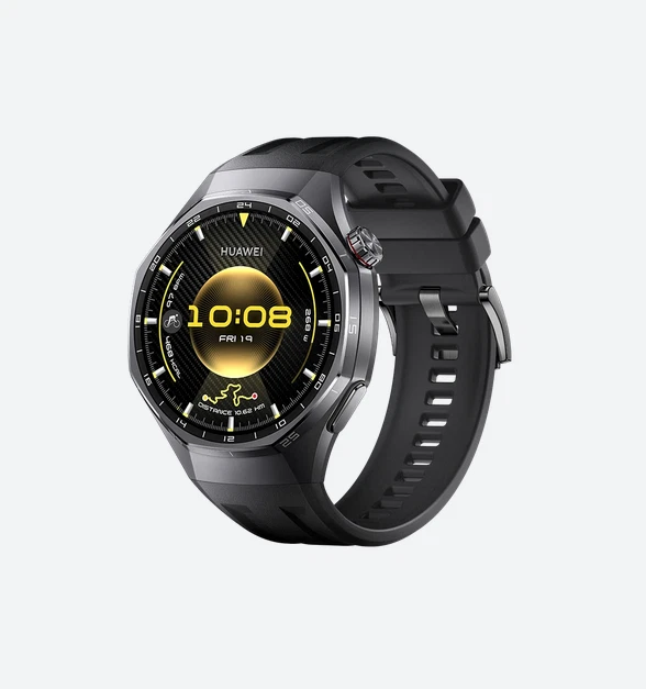 HUAWEI WATCH GT6 Pro Black Titanium Case / Fluoroelastomer Strap (Brand ...