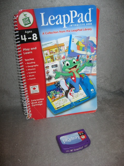 LEAPPAD ~ GRADE 1-3 ~ Interactive Book Collection Book + Cartridge ...