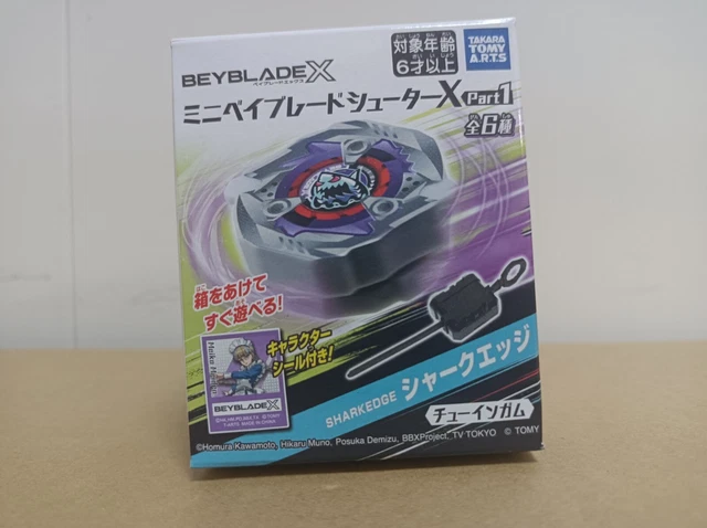 BEYBLADE X MINI beyblade shooter X partie 1 SHARKEDGE Takara Tomy EUR ...